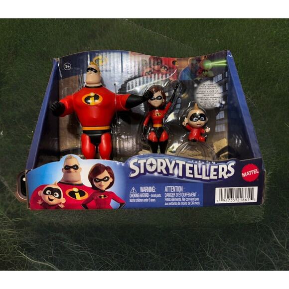 Mattel | Toys | 223 Mattel Disney Pixar Storytellers The Incredibles ...